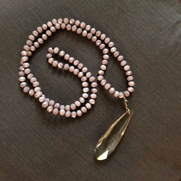 Jewelry | Bead And Pendant Necklace From Local Dallas Artist | Poshmark